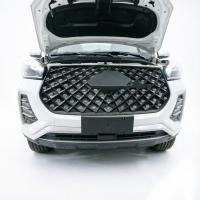 China FOR Chery Tiggo 5x Used Front Bumper Assembly Cooling System Headlight Grille Fog Light Cut-Outs Plastic Material 1 Year for sale