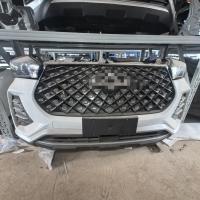 China FOR Chery Tiggo 5x Used Front Bumper Assembly Cooling System Headlight Grille Fog Light Cut-Outs Plastic Material 1 Year for sale