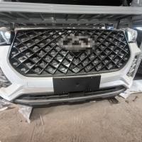 China FOR Chery Tiggo 5x Used Front Bumper Assembly Cooling System Headlight Grille Fog Light Cut-Outs Plastic Material 1 Year for sale