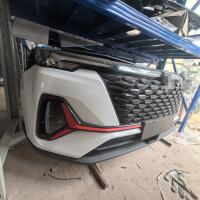 China Changan CS35 Plus Body Kit Used Uni-t Bumper Radiator Water Tank Headlight Front Assembly Bolt-On 1 Year Warranty Plastic for sale