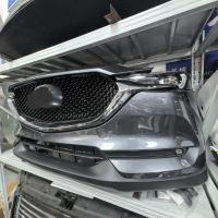 China For Mazda CX5 2017-2021 Auto Body Parts Front Bumper Kit with Grill Easy Installation Durable Plastic Includes Fog Light for sale