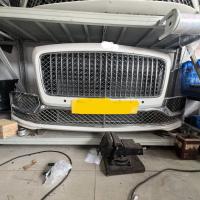 China Used Fenghua Fit for Flying Spur Bentayga Continental Front Bumper Universal Plastic Car Grille Gate Continental GT Style for sale
