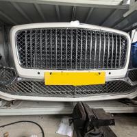 China Used Fenghua Fit for Flying Spur Bentayga Continental Front Bumper Universal Plastic Car Grille Gate Continental GT Style for sale