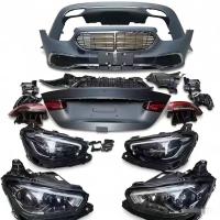 China Used High Quality for E CLASS W212 W213 Facelift Body Kit Red Front Bumper Bolt-On Universal Fitment for sale