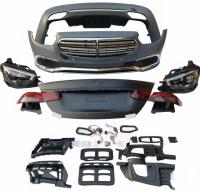 China Used High Quality for E CLASS W212 W213 Facelift Body Kit Red Front Bumper Bolt-On Universal Fitment for sale