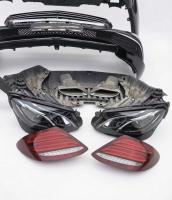 China For E-Class Front Nose & Rear Bumper Assembly Used Car Part Bolt-On Universal Fitment 1 Year Warranty for sale