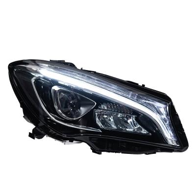 China LED Headlight Assembly 12V New for Mercedes-Benz CLA Class CLA180 CLA200 C200 4000K Projector Lens OEM A1178200361 A1178200461 for sale