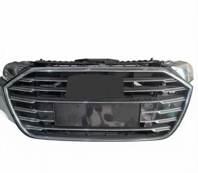 China Audi A8L D5 Front Bumper Assembly Used Plastic Includes Original Dismantled Headlights Grille Fog Light Frames Universal Fitment for sale