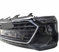 China Used 2019-2022 Audi A7 Complete Glossy Black Front Bumper Plastic Body Kit FENGHUA Easy Installation Auto Accessories High for sale