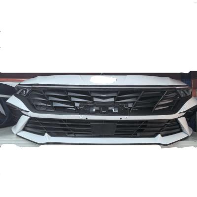 China Genuine Used Front Bumper Assembly Fascia Bolt-On Primed Black Paint for 2019-2024 for Elantra (CN7) OEM Parts 1-Year for sale
