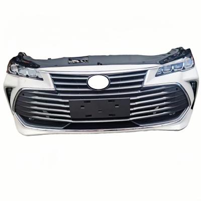 China Fenghua Used Asian Dragon Front Bumper Grille Diffuser Fan Fog Light Cut-Outs Universal Fitment Screw-On Installation Black for sale