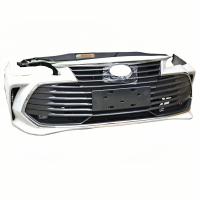 China Fenghua Used Asian Dragon Front Bumper Grille Diffuser Fan Fog Light Cut-Outs Universal Fitment Screw-On Installation Black for sale