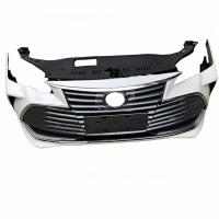 China Fenghua Used Asian Dragon Front Bumper Grille Diffuser Fan Fog Light Cut-Outs Universal Fitment Screw-On Installation Black for sale