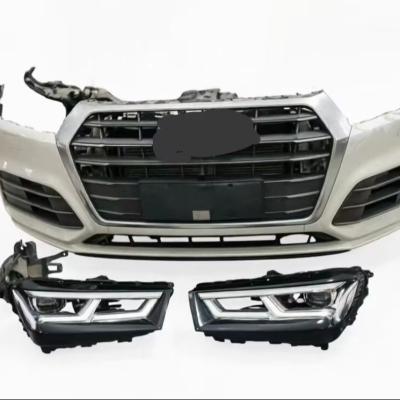 China High Quality Original Used Fenghua Front Bumper Assembly for Audi Q5L 2.0T Headlights Front Grille 1 Year Warranty OE for sale