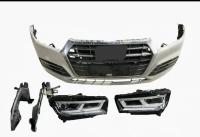 China High Quality Original Used Fenghua Front Bumper Assembly for Audi Q5L 2.0T Headlights Front Grille 1 Year Warranty OE for sale