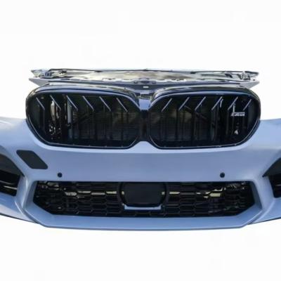 China 2021 M5 F90 Front Bumper Assembly Plastic Durable Bolt-On Fenghua Brand 1 Year Warranty Genuine Used Car Parts Universal Fitment for sale