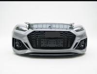 China Used 2017-2024 Audi RS5 Bolt-On Front Bumper Radiator Hood Grille Brake Light Engine Lip Assembly Universal Fitment High Quality for sale