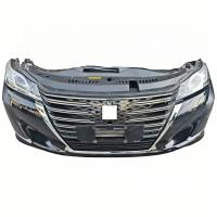 China Used for Crown Front Bumper Black 15-18 Years Heat Dissipation Network Fan Includes Fog Light 1 Year Warranty Universal for sale