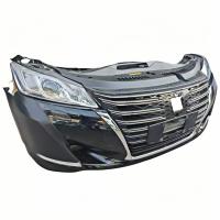 China Used for Crown Front Bumper Black 15-18 Years Heat Dissipation Network Fan Includes Fog Light 1 Year Warranty Universal for sale