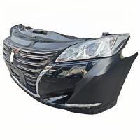 China Used for Crown Front Bumper Black 15-18 Years Heat Dissipation Network Fan Includes Fog Light 1 Year Warranty Universal for sale