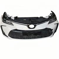 China Used Fenghua Black Front Bumper for for Upgrade Facelift Heat Dissipation Fan Cut-Outs for Fog Lights 1 Year Warranty for sale