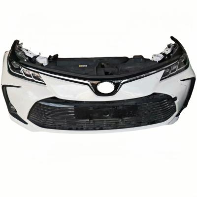 China Used Fenghua Black Front Bumper for for Upgrade Facelift Heat Dissipation Fan Cut-Outs for Fog Lights 1 Year Warranty for sale