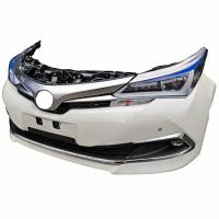 China Used Fenghua Black Front Bumper for for Upgrade Facelift Heat Dissipation Fan Cut-Outs for Fog Lights 1 Year Warranty for sale