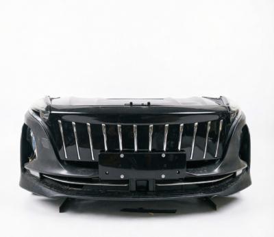 China Used High Quality Fenghua Front Bumper Assembly Hongqi E-QM5 Complete Front Body Kit Grille Brackets Bolt-On Universal Fitment 1 for sale