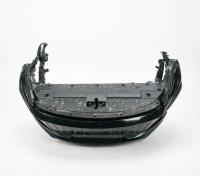 China Used High Quality Fenghua Front Bumper Assembly Hongqi E-QM5 Complete Front Body Kit Grille Brackets Bolt-On Universal Fitment 1 for sale