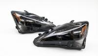 China Used Fenghua Sport Style Rear Bumper Kit for IS250 IS350 ISF 2006-2013 52159-53910/52159-53930 Replacement Quad Exhaust Tips for sale