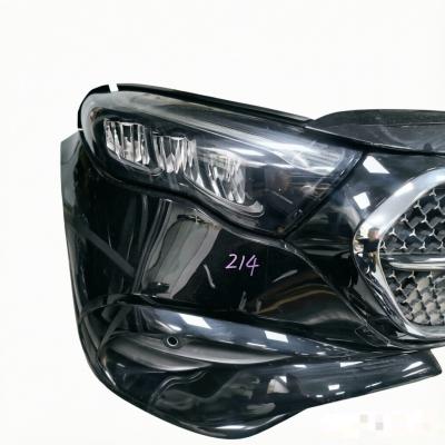 China Wholesale Complete Front Nose Cut Mercedes W214 E Class Original Used Front Bumper With Headlight Grille Dismantled Auto Parts for sale
