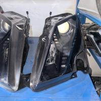 China For Gallardo 560 LED Headlights 12V 70W 4000 Lumens H4 Bulb Red Light Body Kit 6000K Color Temperature Universal Fitment for sale