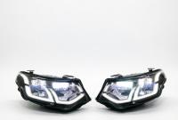 China New Facelift 6000K 12V LED Headlight Upgrade Kit for Discovery Sport L550 2015-2019 OEM LR128056 LR128057 Plug & Play for sale