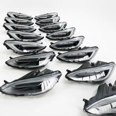 China Wholesale LED Headlight Assembly H1 12V 70W 4000 Lm Tesla Model S 2016-2021 OEM 1053570-00-F 1053571-00-F Remanufactured for sale