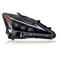 China LED Headlight Assembly 6000K 24V for Lexus IS250 IS350 ISF 2006-2013 OEM 81170-53341 81140-53341 Replacement Black Housing DRL for sale
