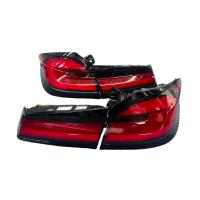 China For for 5 Series G30/G38 Red Lens Used LED Tail Light Assembly LCI 2021-2023 OEM 63219498393 Inner & Outer Full Set Plug+Play for sale