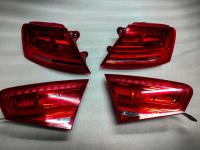 China 2011-2013 Audi A8 D4 Tail Lights LED Brake Lights Red Lens FENGHUA Brand 1 Year Warranty Used Auto Parts for sale