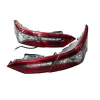 China For Camry Taillights 2018-2023 White Car Auto Fog DRL Brake Turn Signal Lamp Plug and Play Automotive Accessories for Toyota for sale