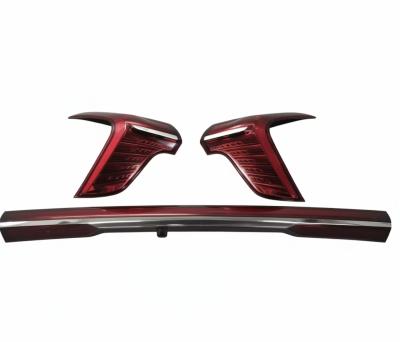 China Hongqi H5 Used Red Lens Taillight Assembly with Red Light Quantity Discounts Dismantled Parts 1 Year Warranty Universal Fitment for sale