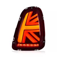 China MINI Taillights NaviHua Cooper R56/R57/R58/R59 Union Jack Design Plug-and-Play 12V 3000 Lumens Red Rear Light Factory Wholesale for sale