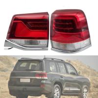China Used for Land Cruiser LC200 2016-2021 Tail Light Assembly OEM 7210011CDE0200 12V H4 6000K LED Brake & Reverse Lamp Fenghua for sale
