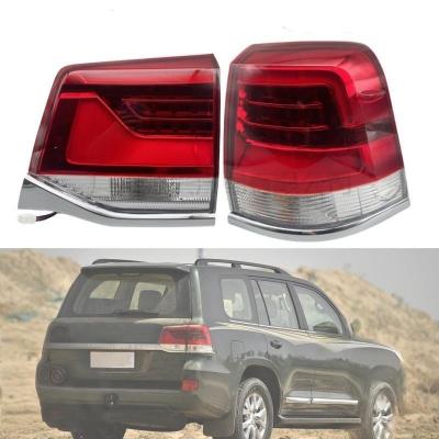 China Used for Land Cruiser LC200 2016-2021 Tail Light Assembly OEM 7210011CDE0200 12V H4 6000K LED Brake & Reverse Lamp Fenghua for sale