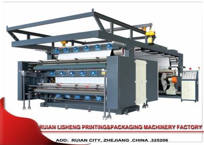 China Web Poly Plastic Film PP Woven Flexographic Printing Machine , 3 Color for sale