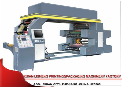 China PLC Control Flexo Printing Machine With Central Temperature Contral System for sale