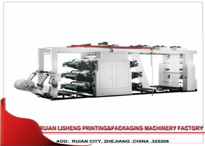 China 6 Colors Double Face Flexo Printing Machine For Handle Bag Printing for sale