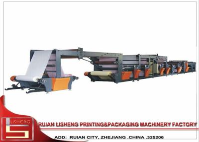 China Unit Type 6 Color Flexo Printing Machine , enclosed doctor blade system for sale