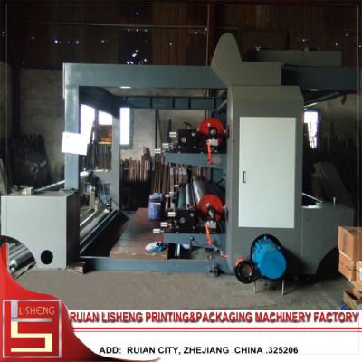 China Eco - Friendly Standard Flexo Printing Machine with Auto Hydraulic cylinder control for sale