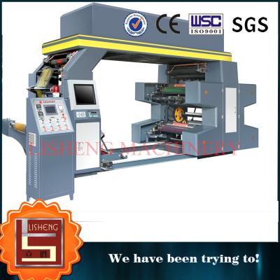 China Non Woven Fabric Flexo Label Printing Machine Water Based Ink for sale