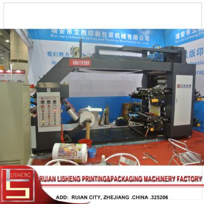 China High Speed Flexographic Printing Machine For Roll Kraft Paper for sale