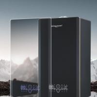 China Space Saving Wall Hung Gas Boiler Wall Mounted Gas Heater Low Noise for sale
